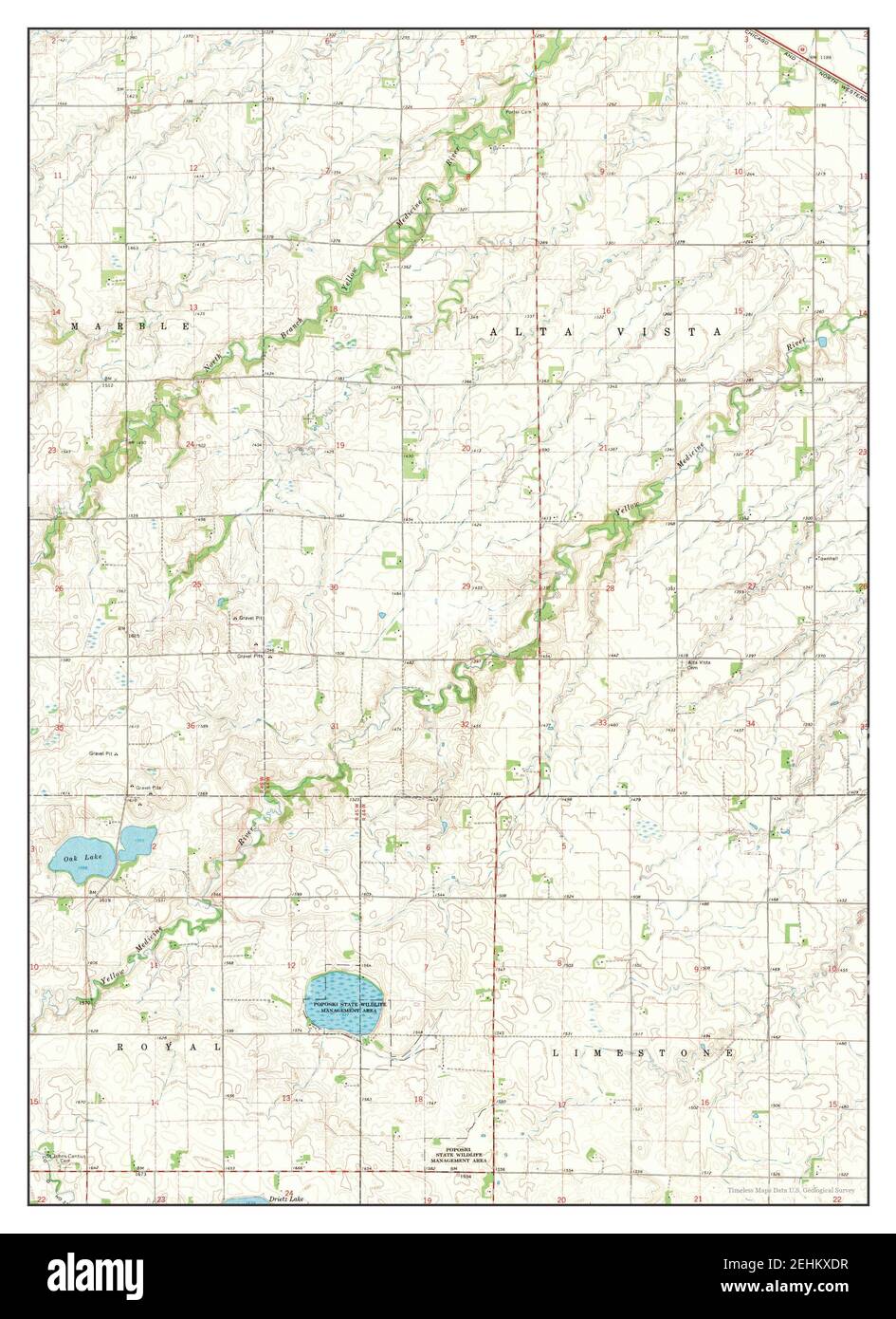 Porter SW, Minnesota, map 1967, 1:24000, United States of America by ...