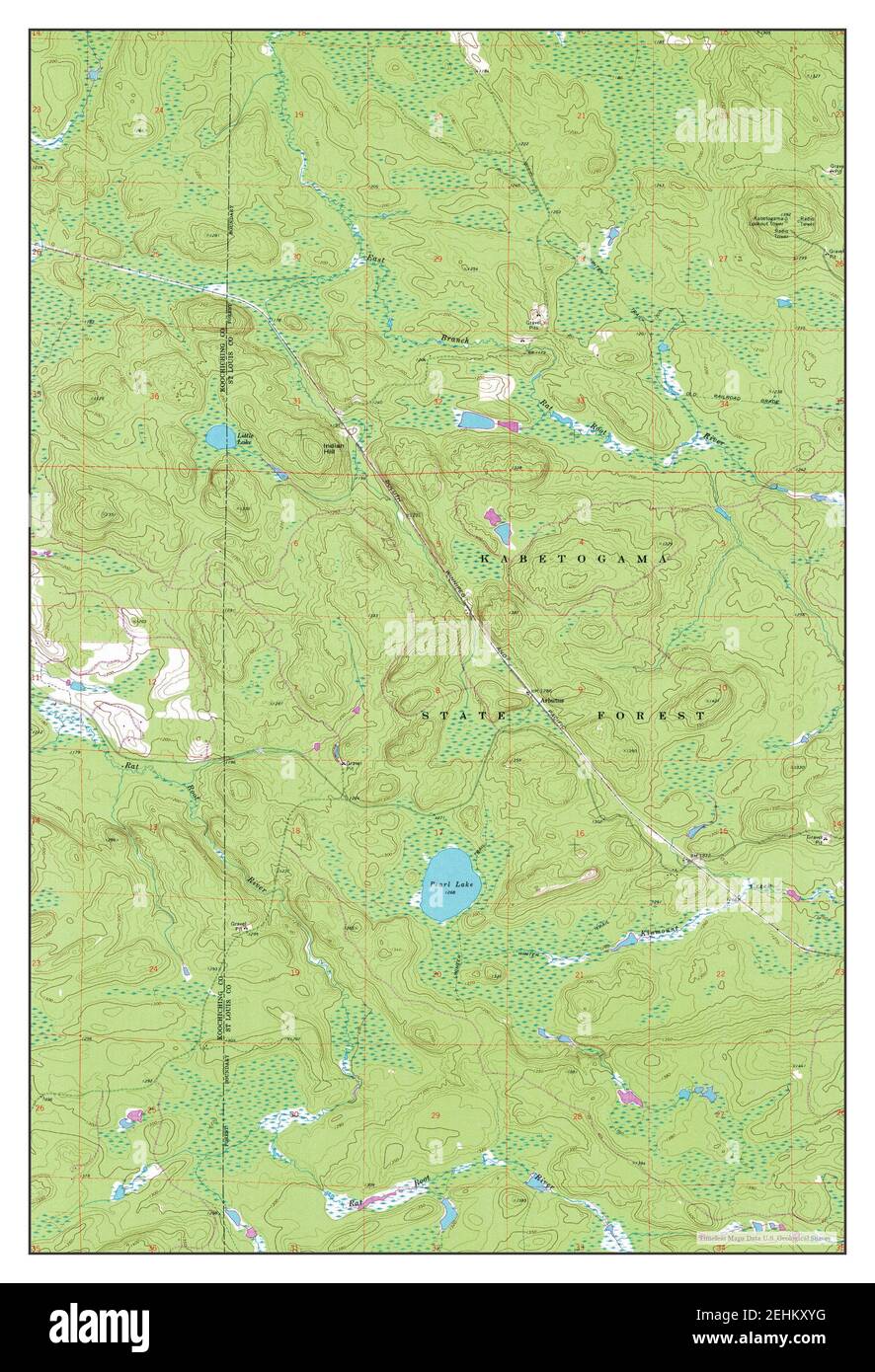 Ray SE, Minnesota, map 1969, 1:24000, United States of America by ...