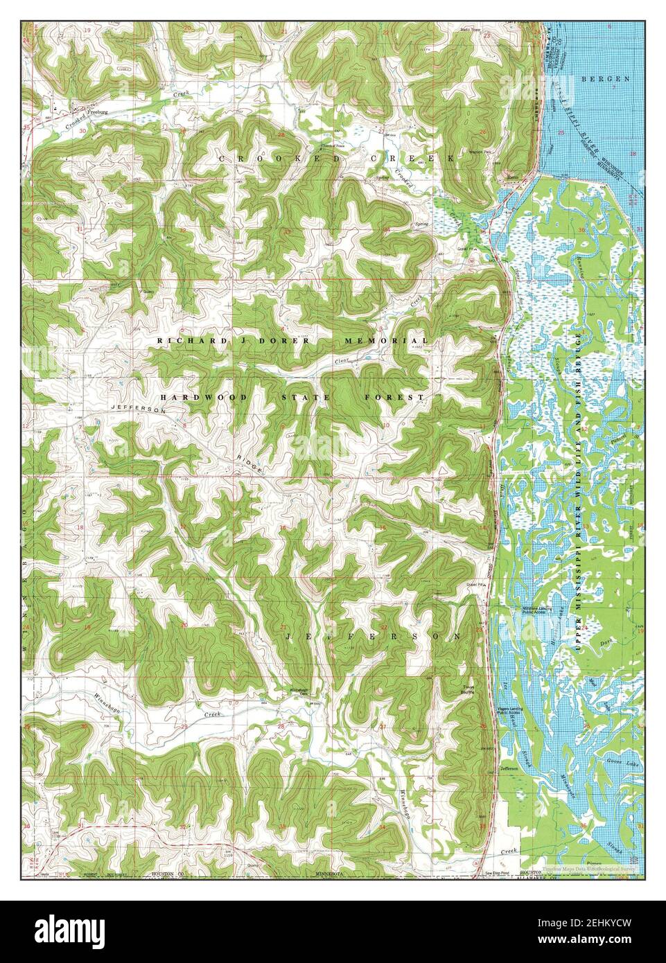 Reno, Minnesota, map 1980, 1:24000, United States of America by ...