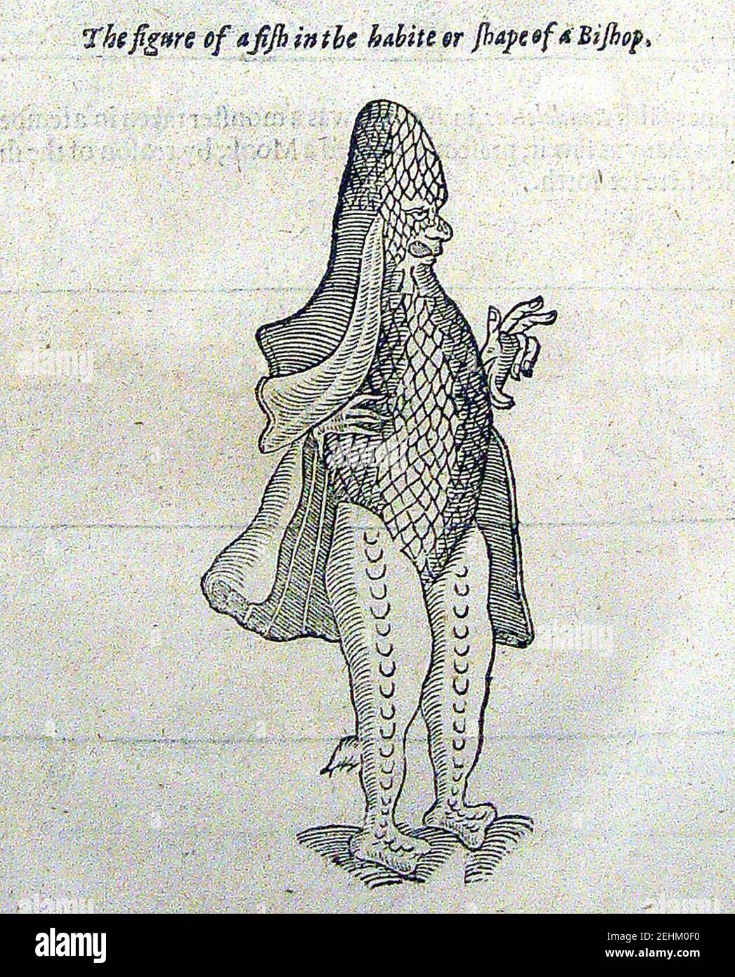 Pare Bishop shaped fish Stock Photo - Alamy