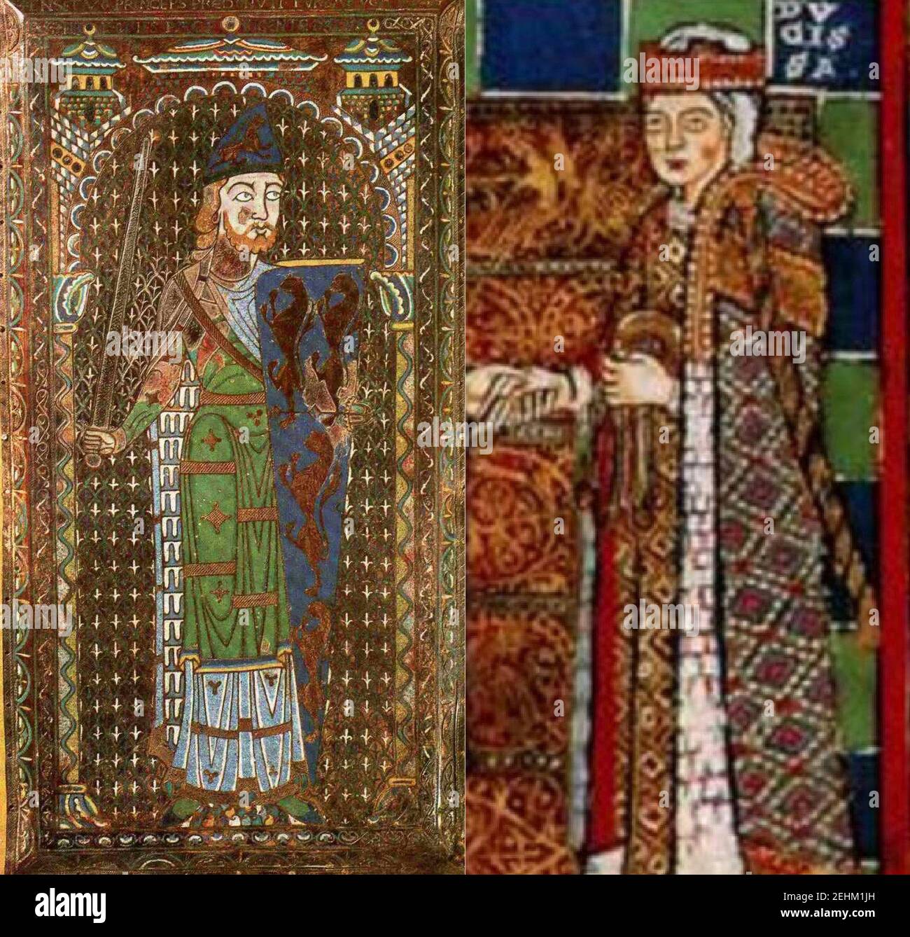 Parents of Henry II Stock Photo - Alamy