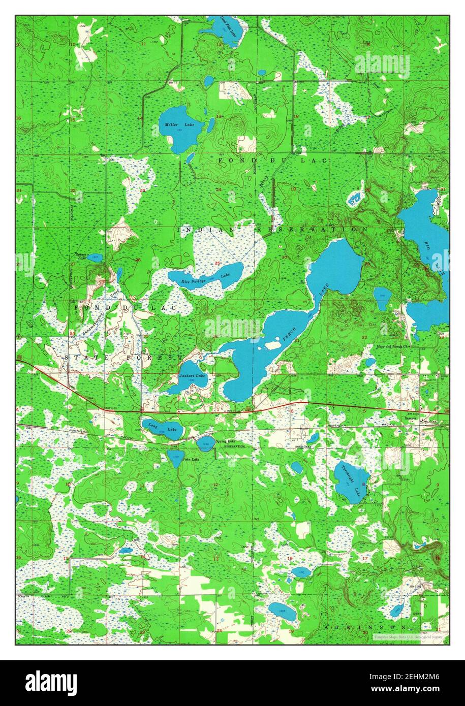Sawyer, Minnesota, map 1954, 1:24000, United States of America by ...