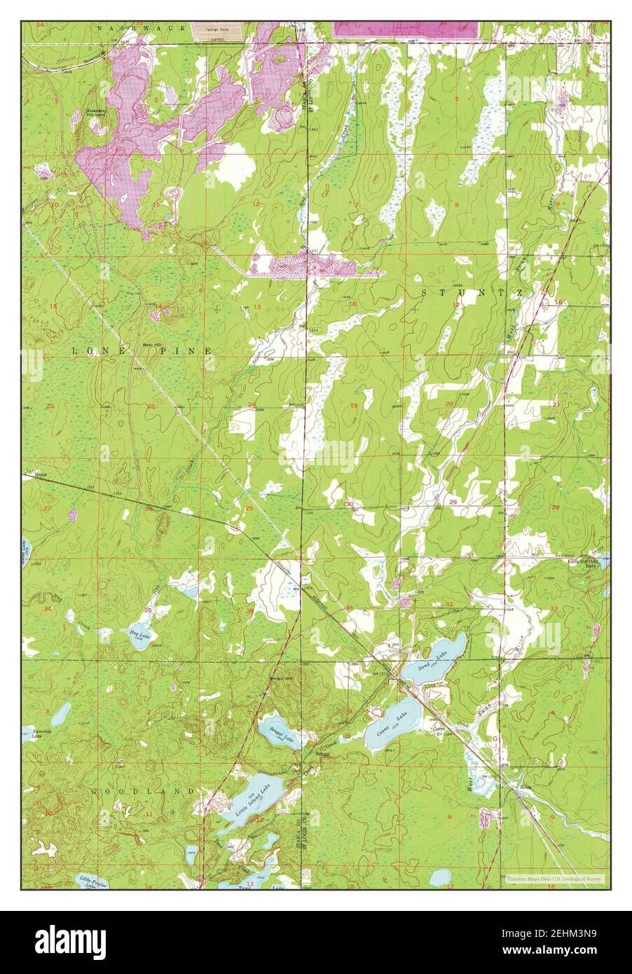 Silica, Minnesota, map 1952, 1:24000, United States of America by ...
