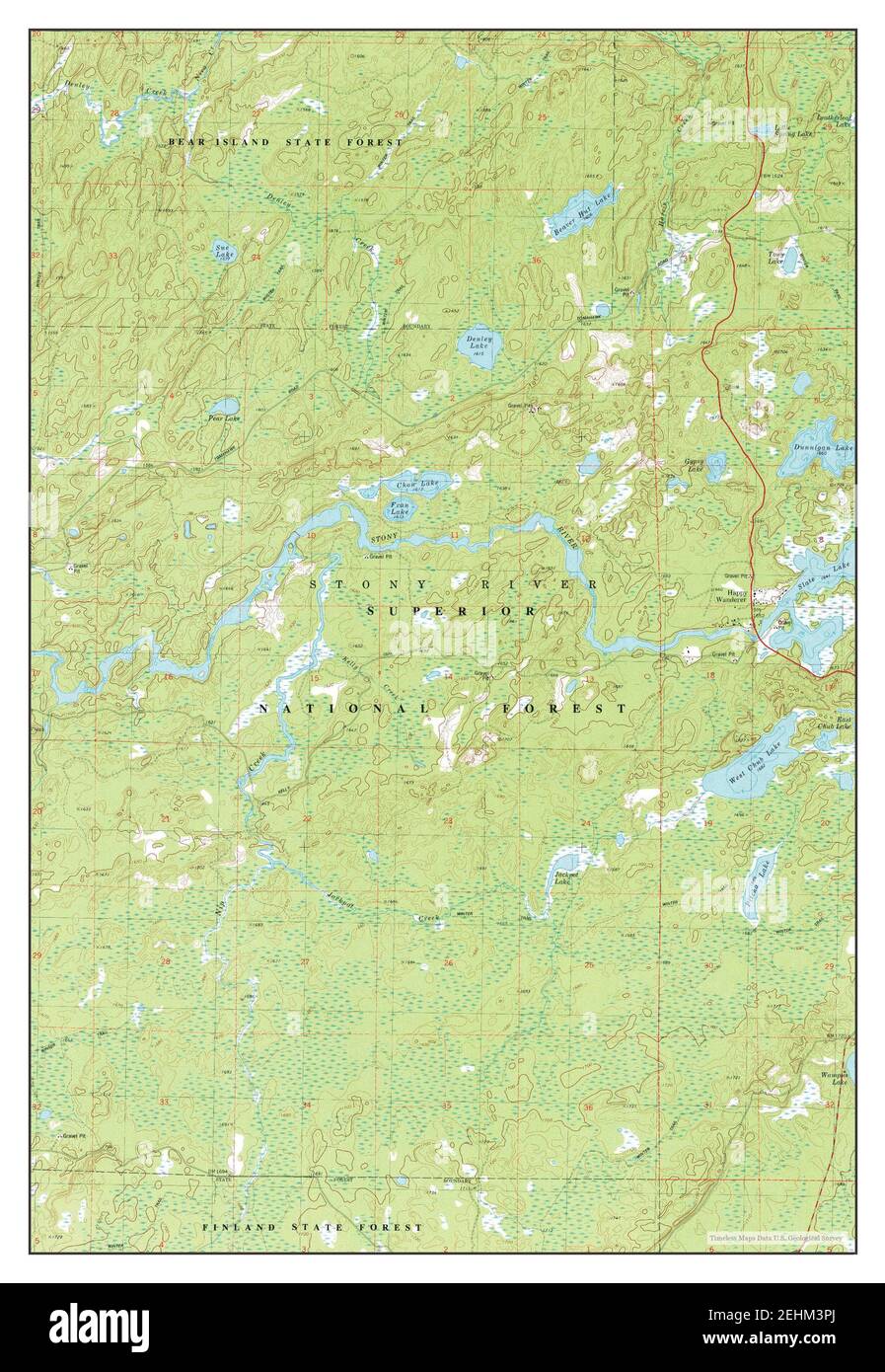 Slate Lake West, Minnesota, map 1981, 1:24000, United States of America ...