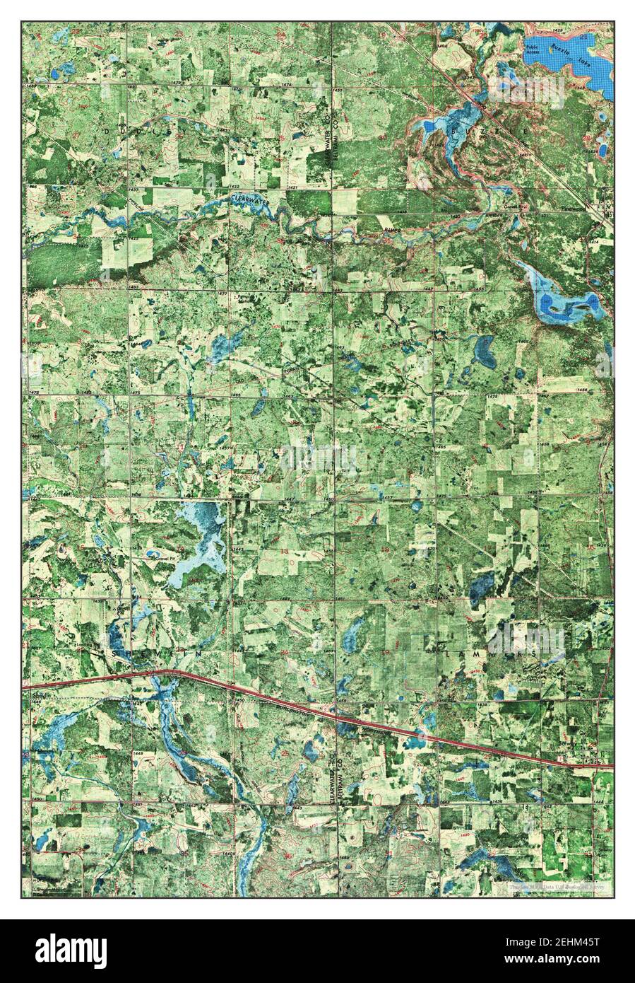 Solway, Minnesota, map 1972, 1:24000, United States of America by ...