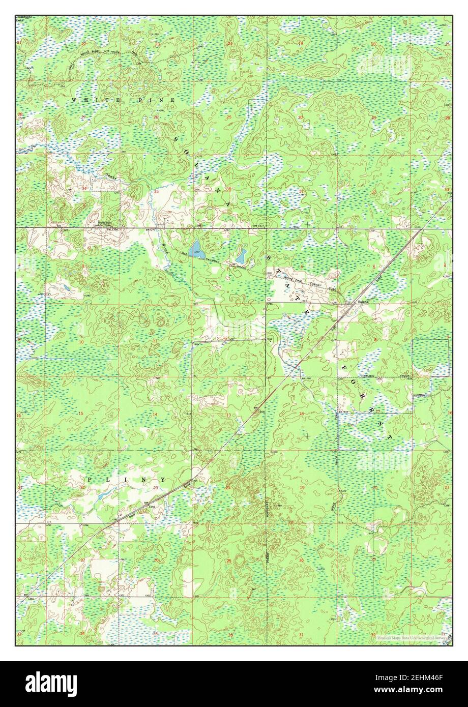 Solana, Minnesota, map 1969, 1:24000, United States of America by ...
