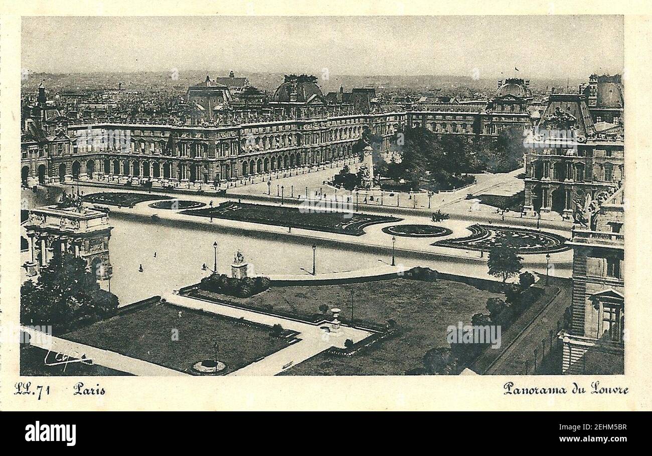 Vintage paris 1935 hi-res stock photography and images - Alamy
