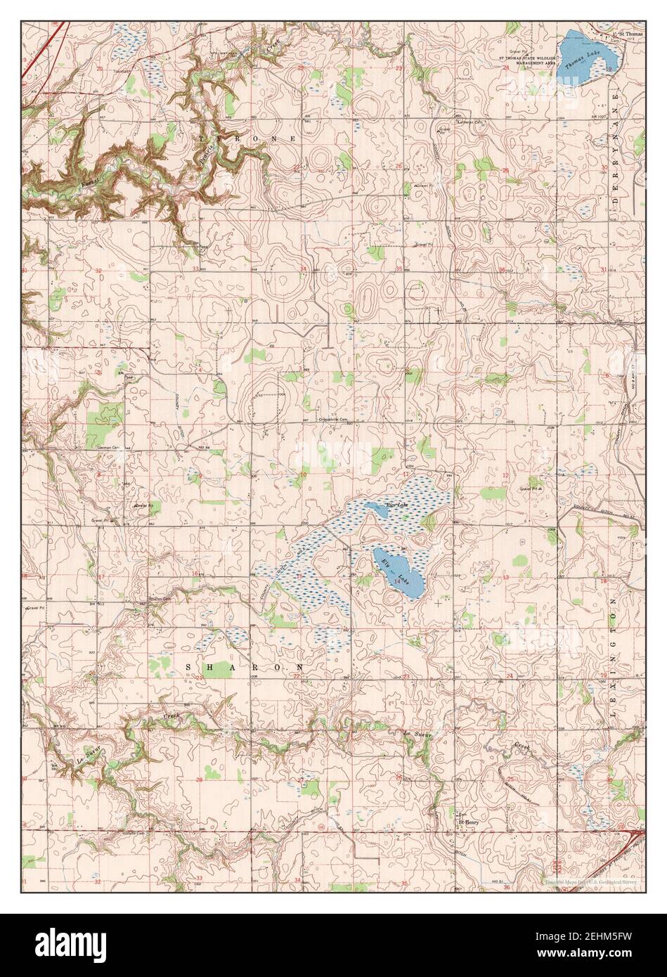 St Thomas, Minnesota, map 1965, 1:24000, United States of America by ...