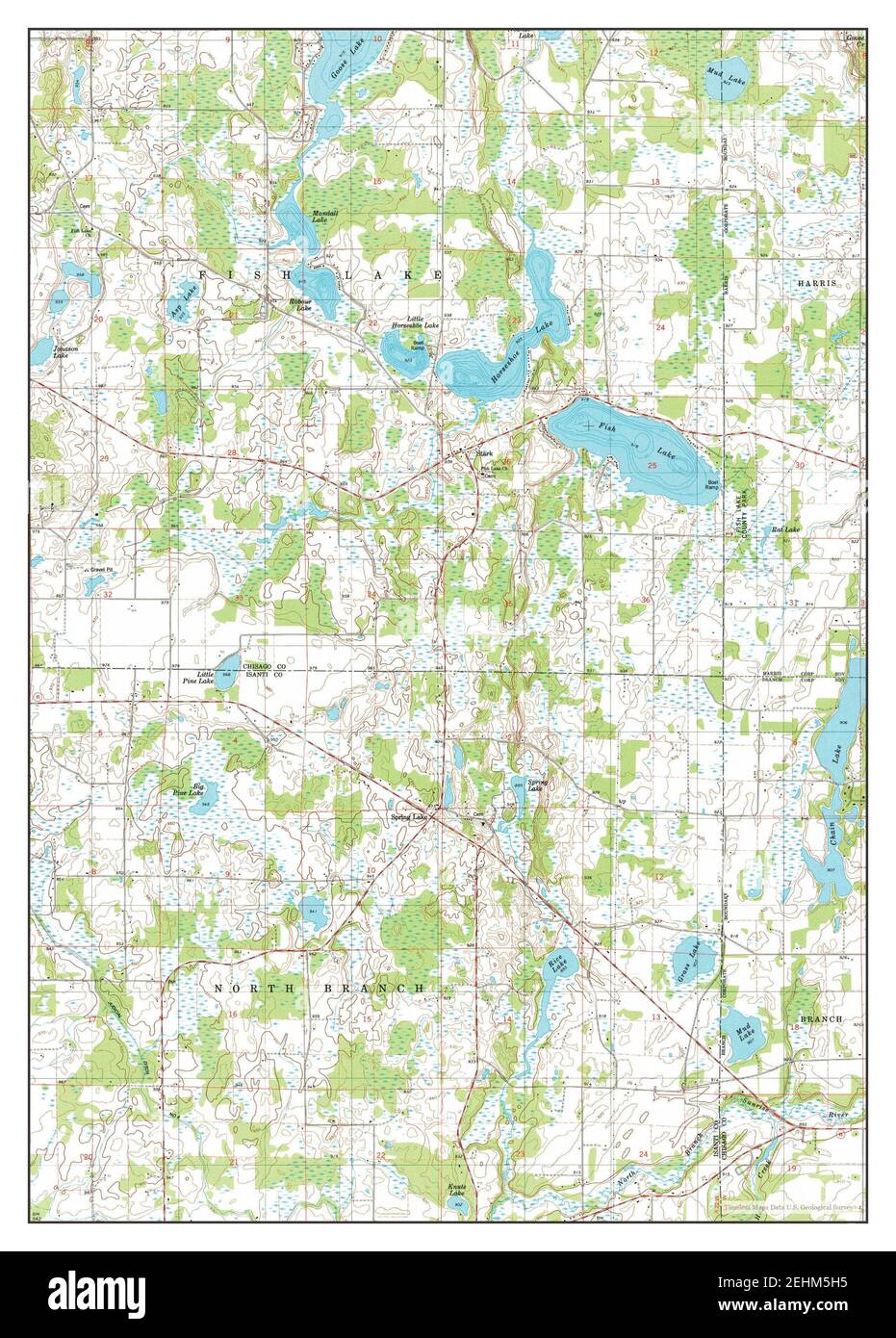 Stark, Minnesota, map 1983, 1:24000, United States of America by ...