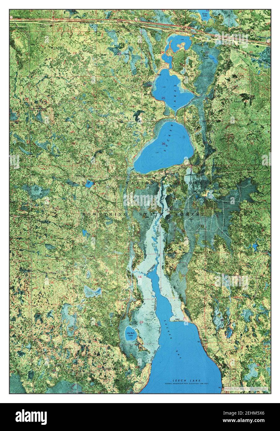 Sucker Lakes, Minnesota, map 1971, 1:24000, United States of America by ...