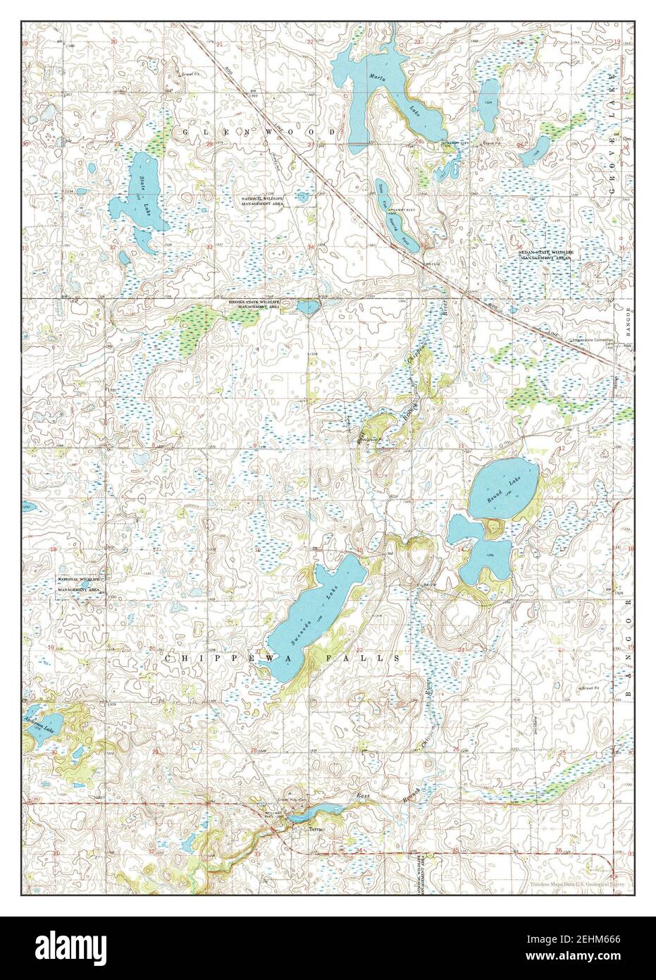 Terrace, Minnesota, map 1968, 1:24000, United States of America by ...