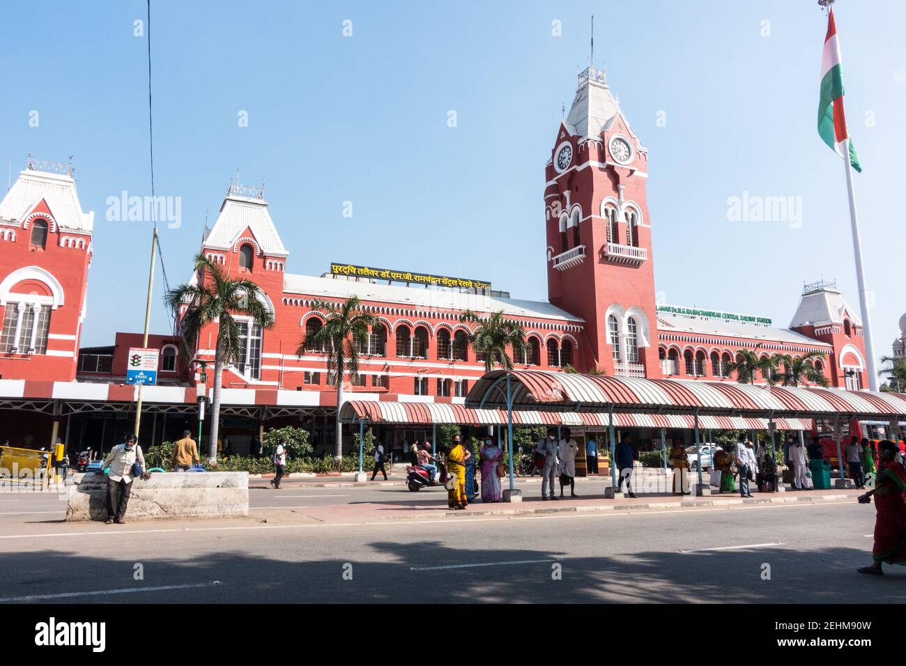 Chennai central railway station hi-res stock photography and images - Alamy