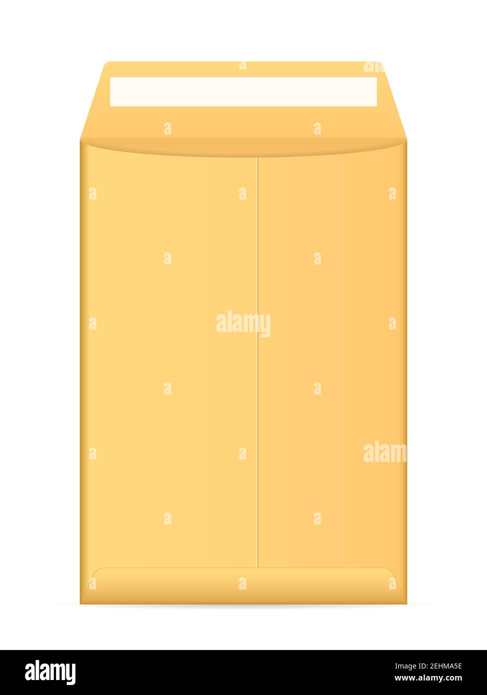 Envelope on a white background. Vector illustration Stock Photo - Alamy