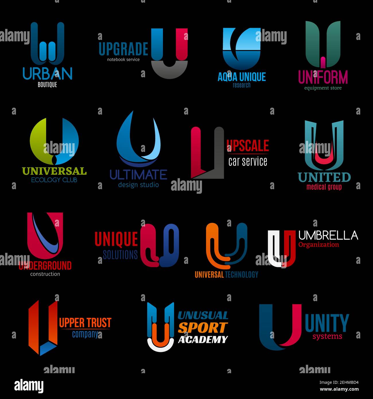 Organization Logos That Start With U