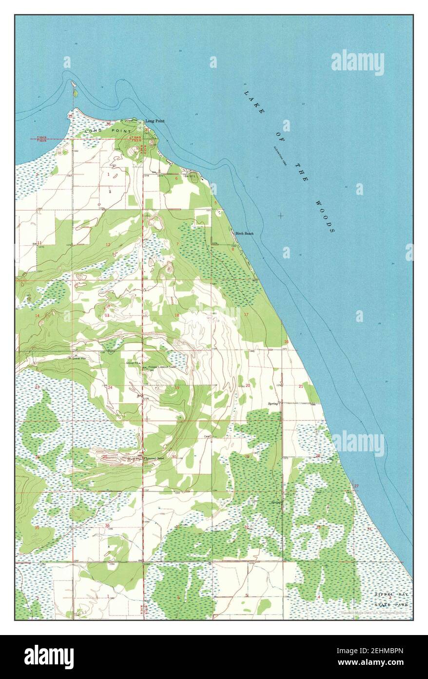 Williams NW, Minnesota, map 1967, 1:24000, United States of America by ...