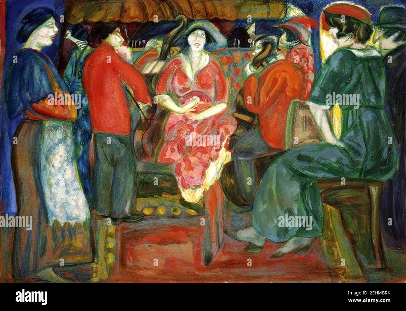 Paris cabaret by Boris Grigoriev (GTG Stock Photo - Alamy