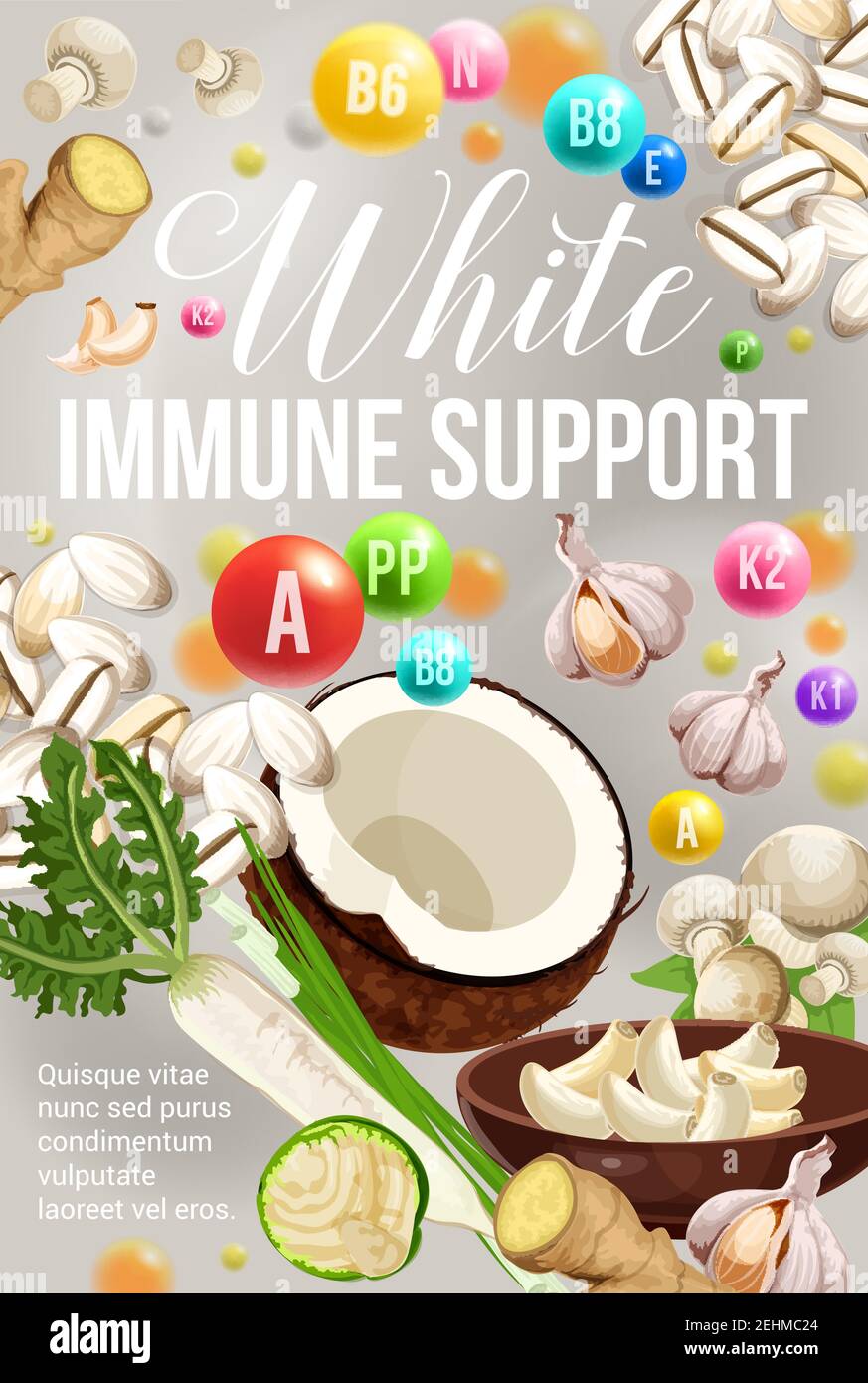 Immune support Stock Vector Images - Alamy