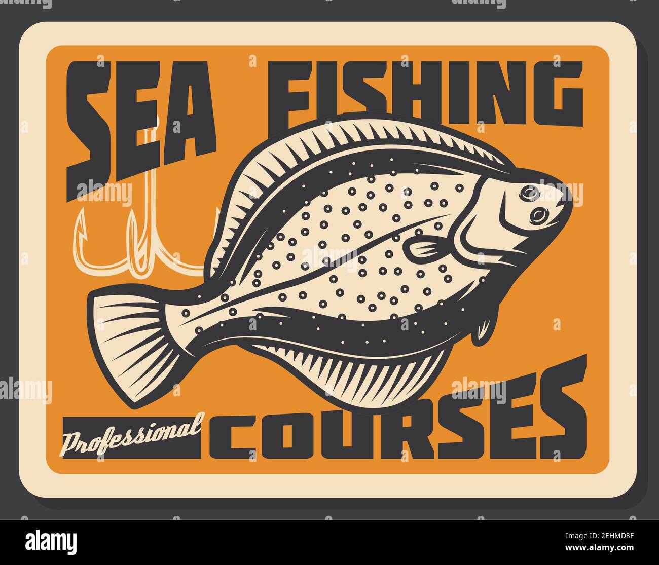 Course fisherman fishing Stock Vector Images - Alamy