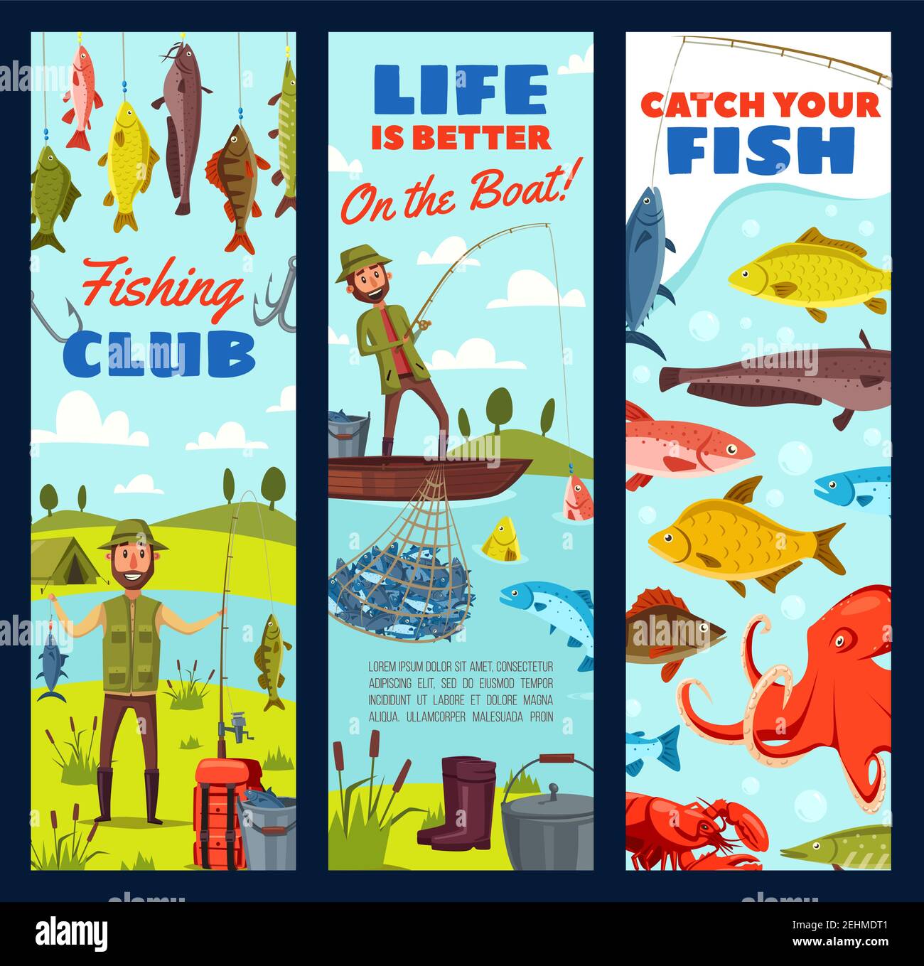 Club banners Stock Vector Images - Alamy