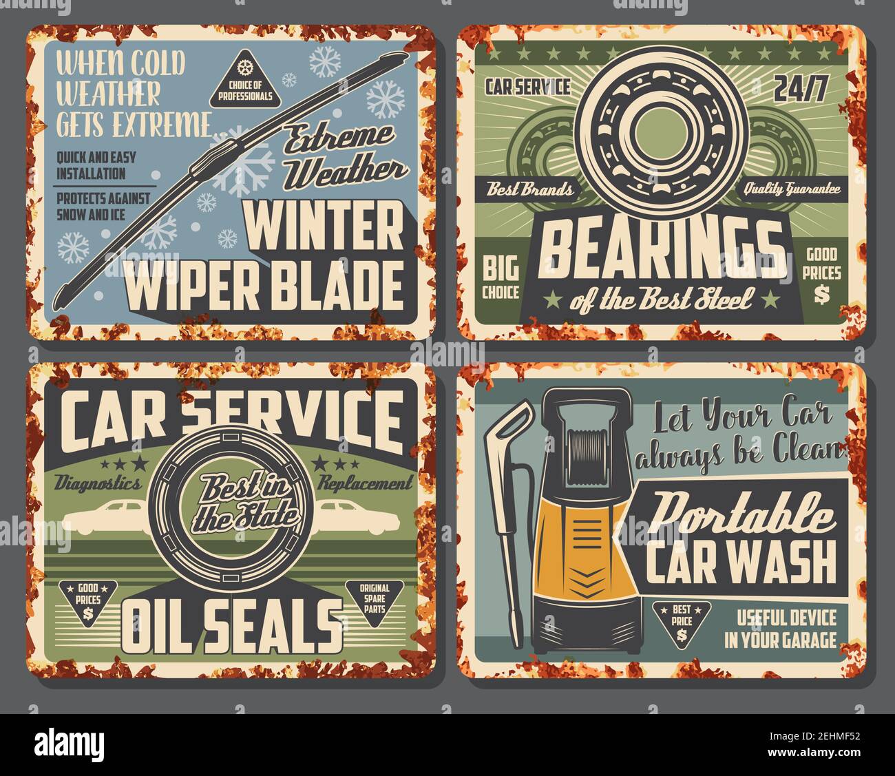 Vintage windshield wiper Stock Vector Images - Alamy