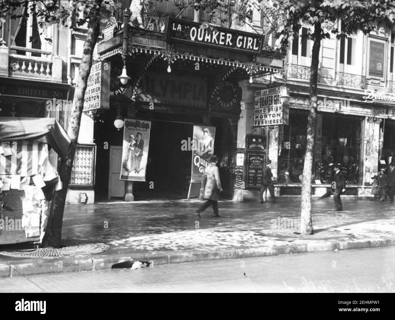 Paris Olympia 1913 Stock Photo - Alamy