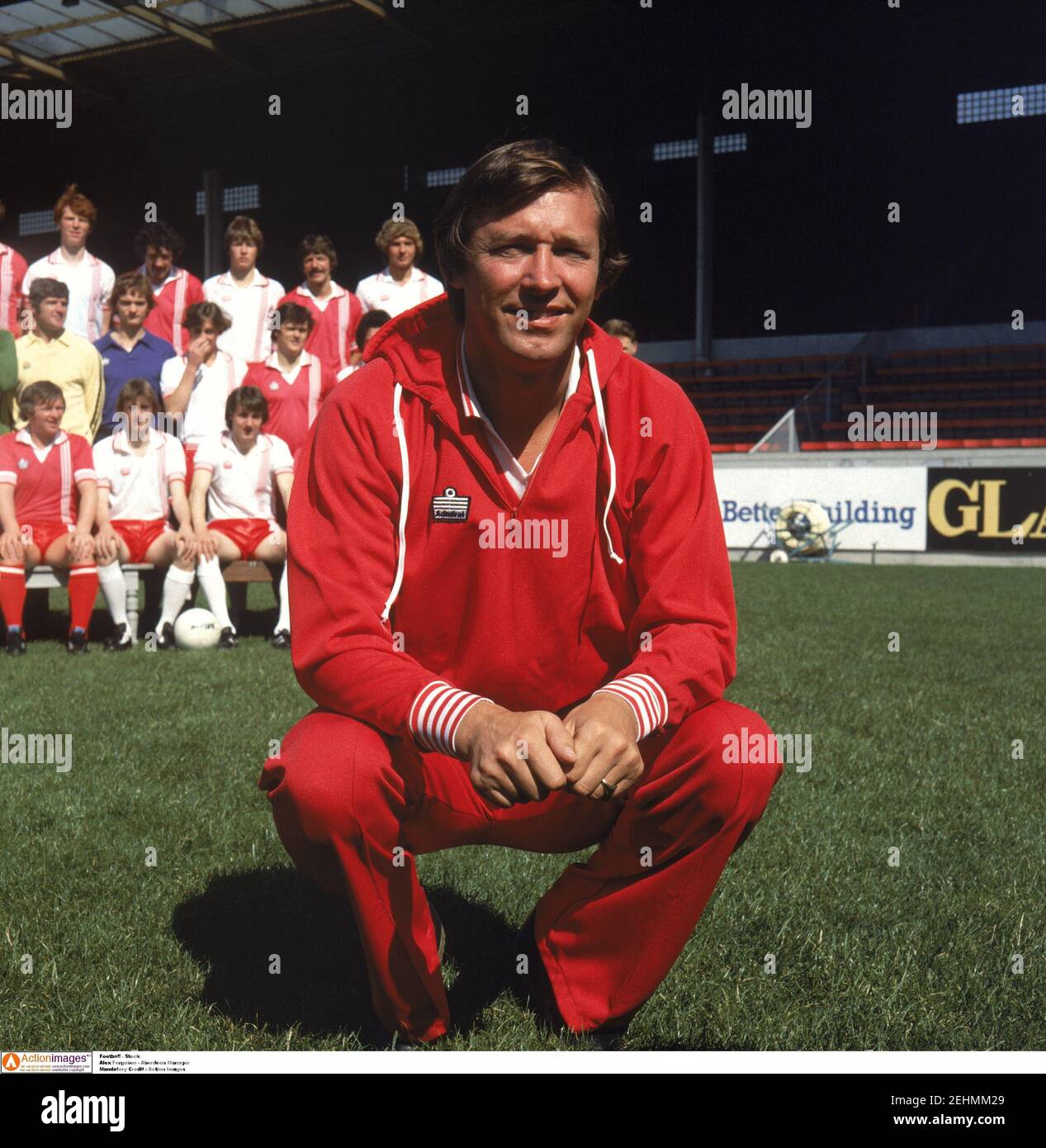 Aberdeen manager alex ferguson hi-res stock photography and images - Alamy