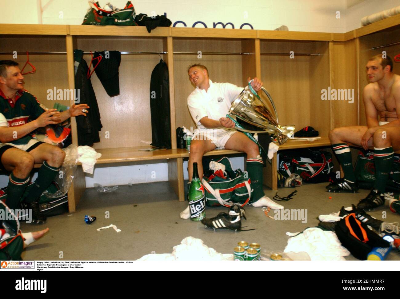 Millennium stadium dressing room hi-res stock photography and images ...