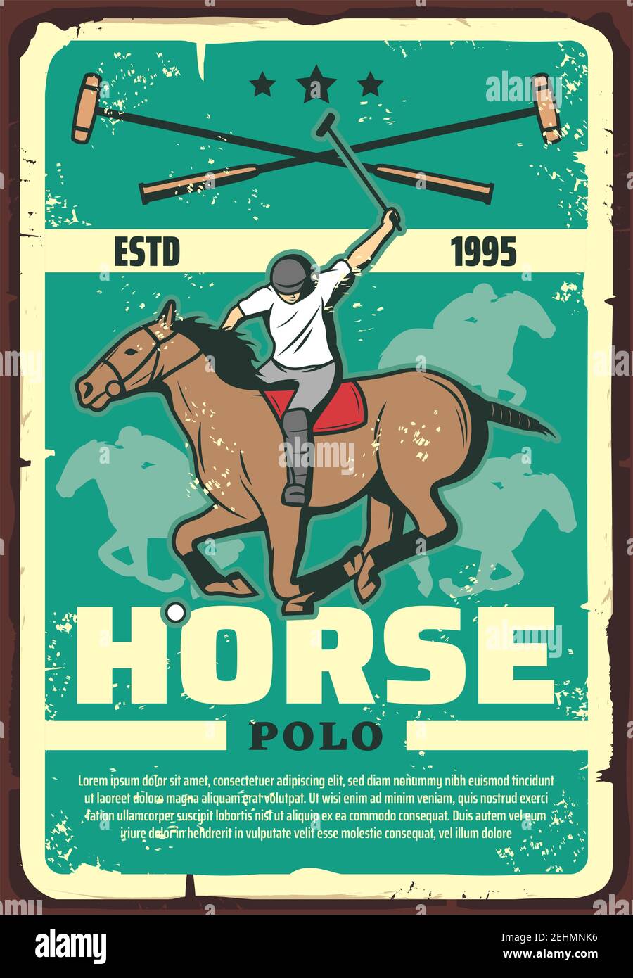 Polo game Stock Vector Images - Alamy
