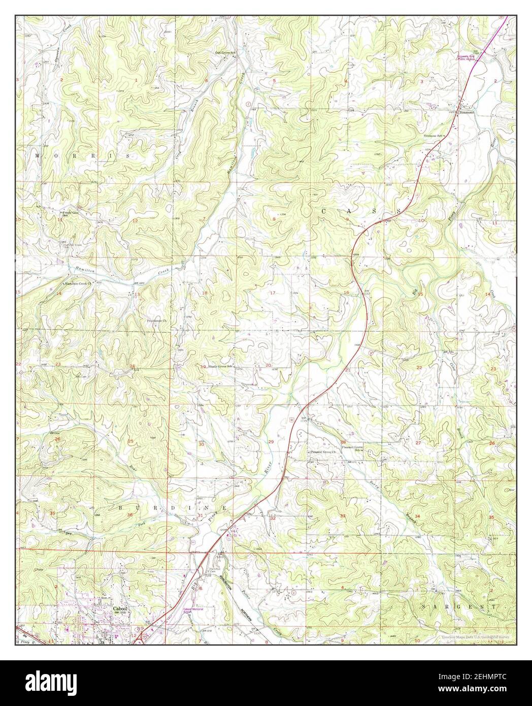 Map of cabool hi-res stock photography and images - Alamy