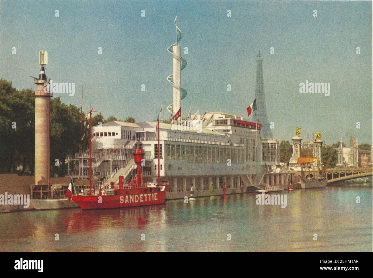 Paris-expo-1937-pavillon de la Marine marchande-22 Stock Photo - Alamy