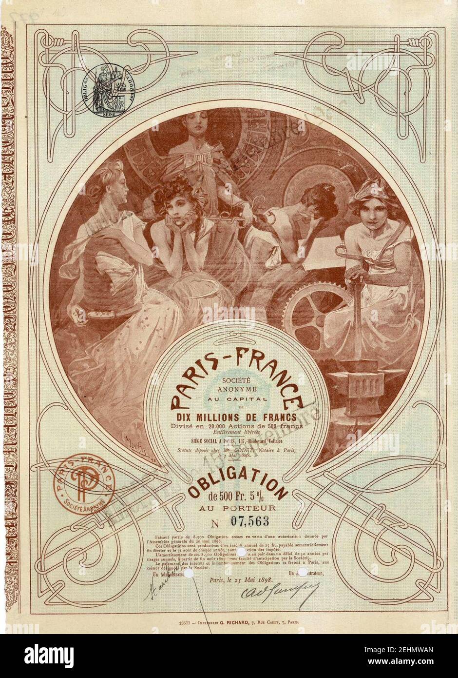 1898 paris hi-res stock photography and images - Alamy
