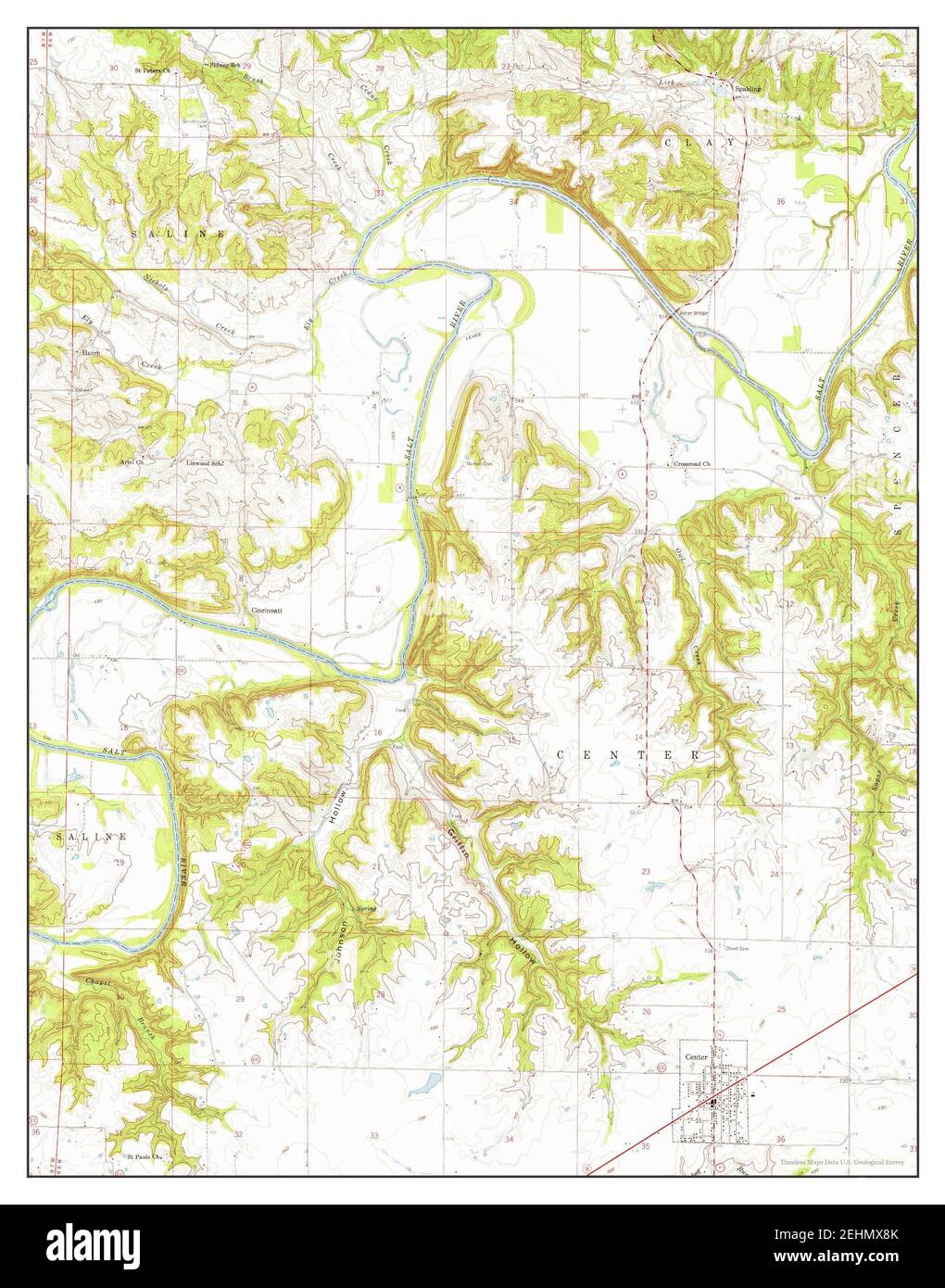 Missouri location of chronister site map