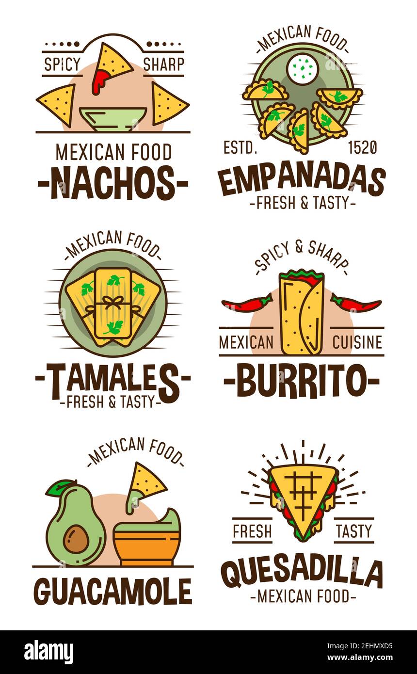 Quesadilla vector vectors hi-res stock photography and images - Alamy