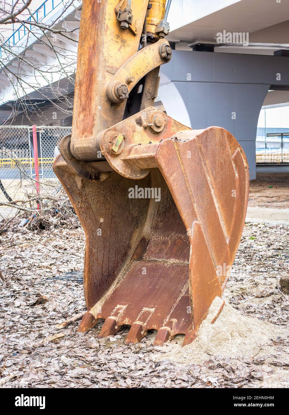 Rusted excavator hi-res stock photography and images - Alamy
