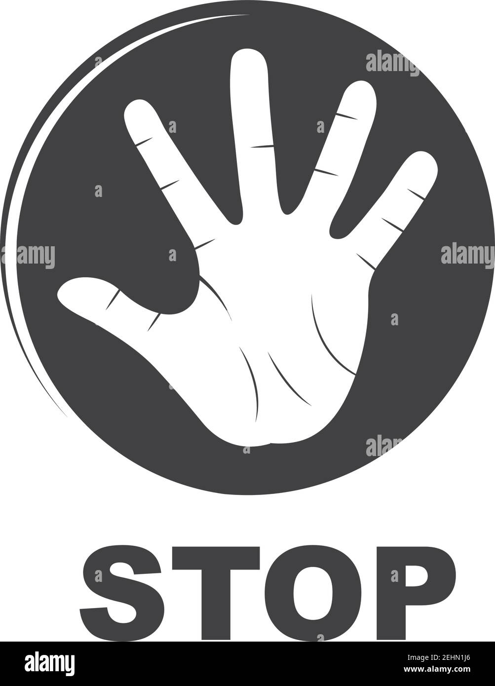 Refuse help Stock Vector Images - Alamy