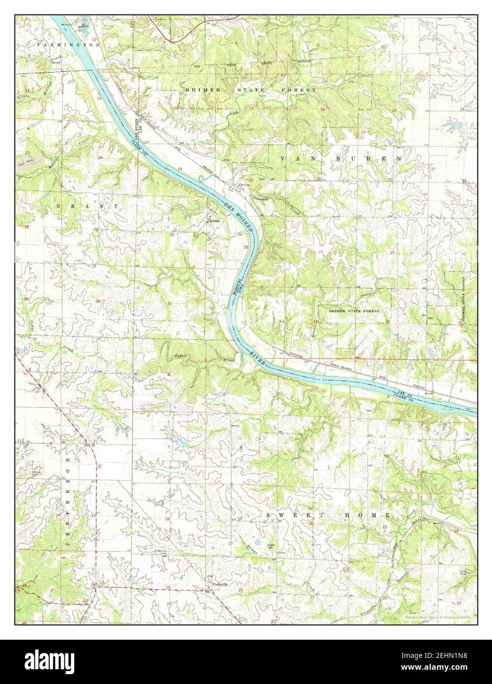Croton map hi-res stock photography and images - Alamy