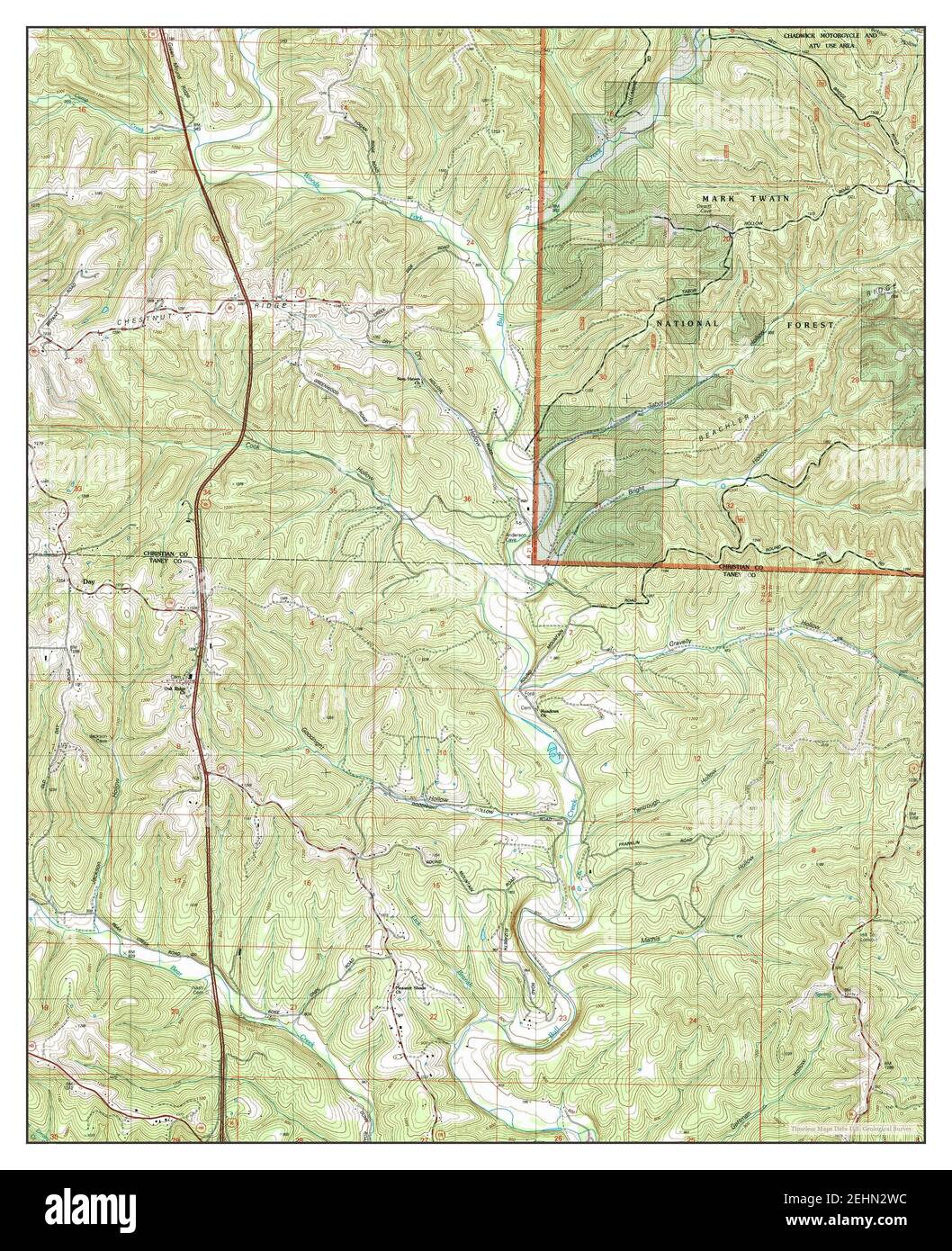 Day, Missouri, map 2004, 1:24000, United States of America by Timeless ...
