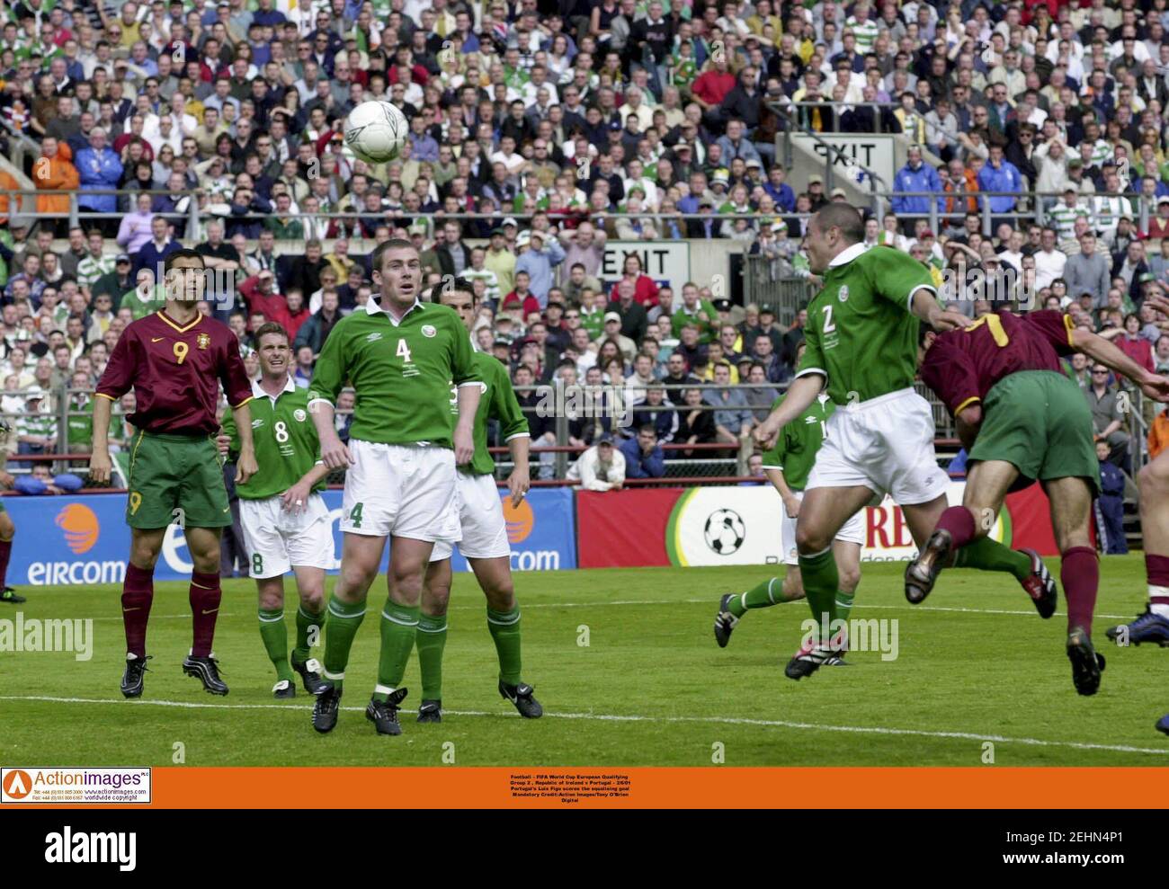 Figo portugal goal hi-res stock photography and images - Alamy