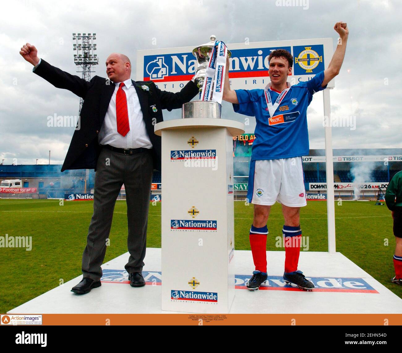 Irish football david jeffrey hi-res stock photography and images - Alamy