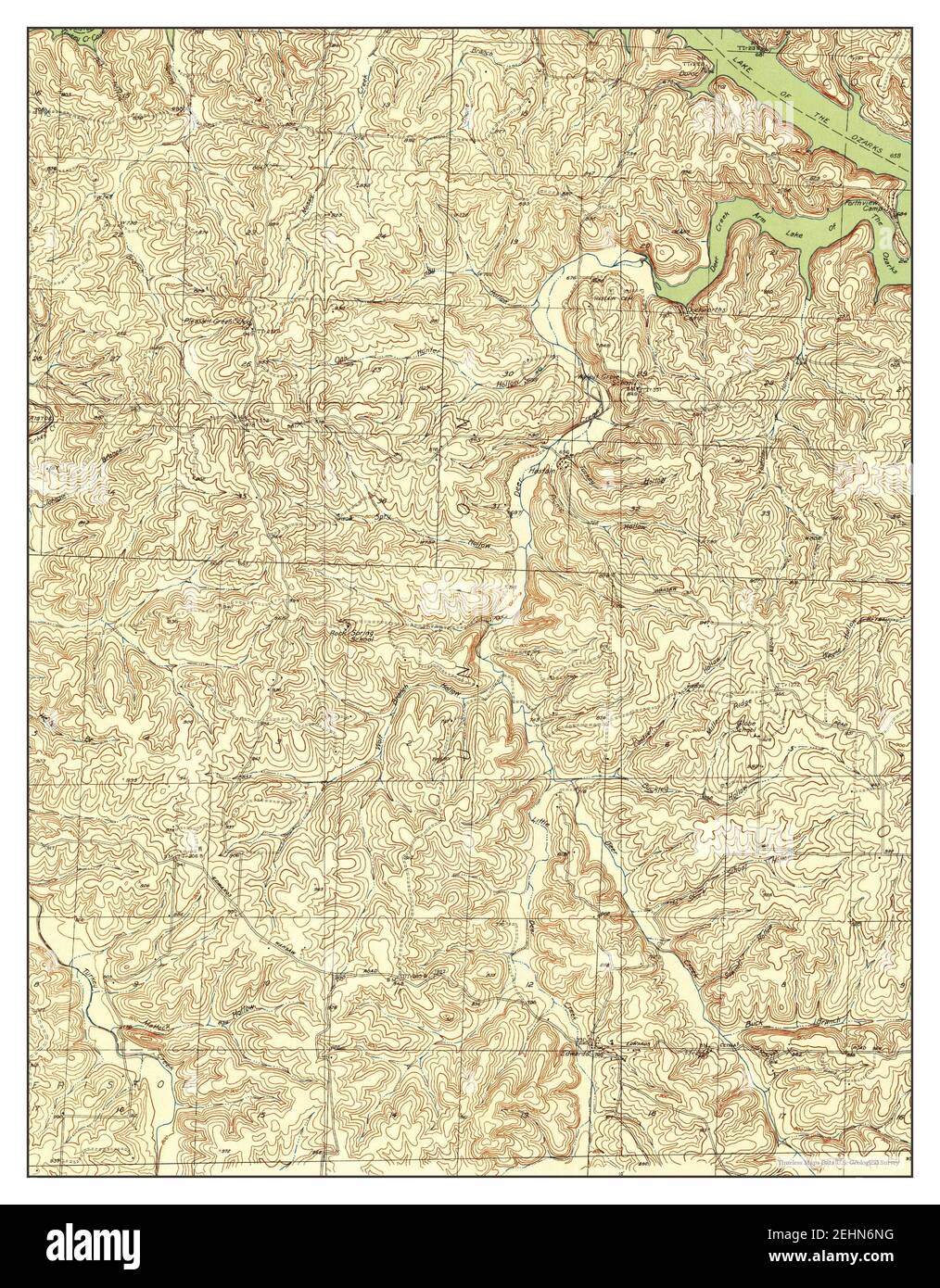 Edwards, Missouri, map 1935, 1:24000, United States of America by ...