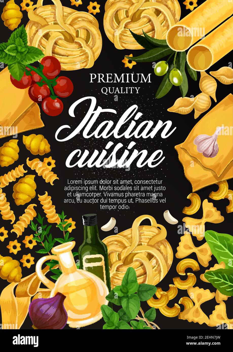 Linguini poster hi-res stock photography and images - Alamy
