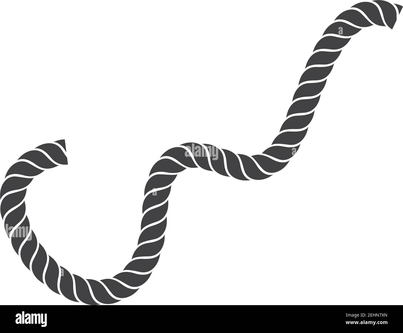 Jute ropes Stock Vector Images - Alamy