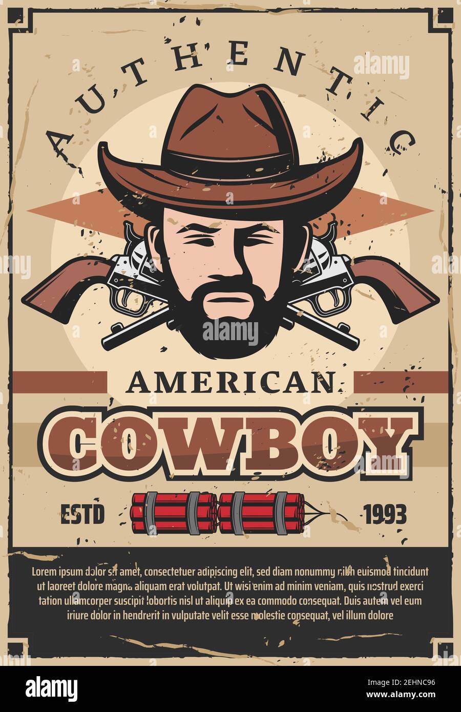 Crossed Western Pistols