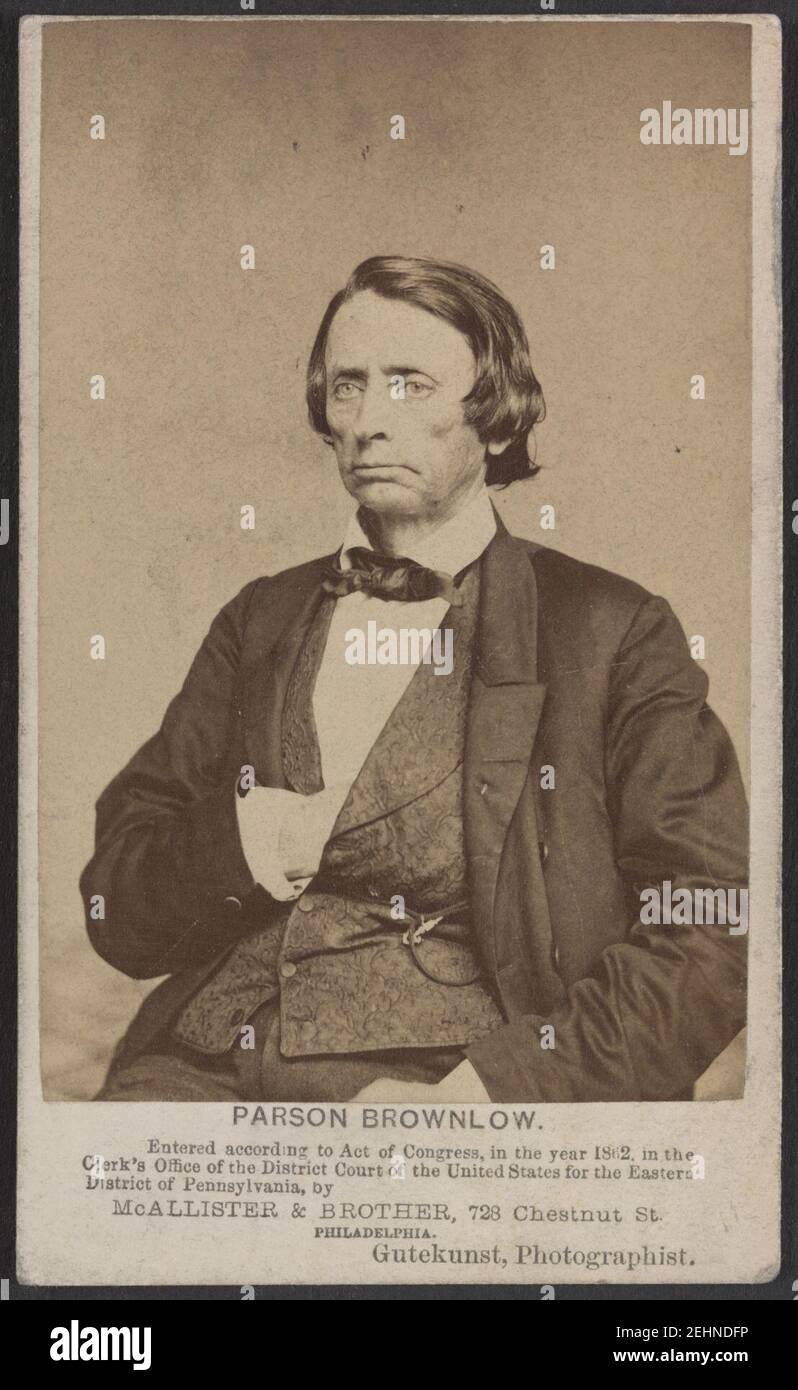 Parson brownlow hi-res stock photography and images - Alamy