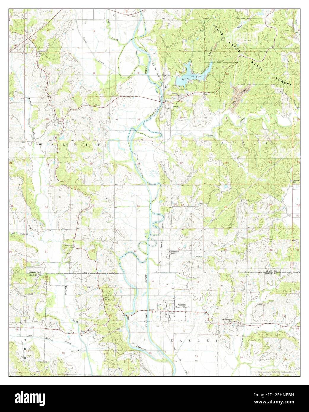 Map of gifford hi-res stock photography and images - Alamy