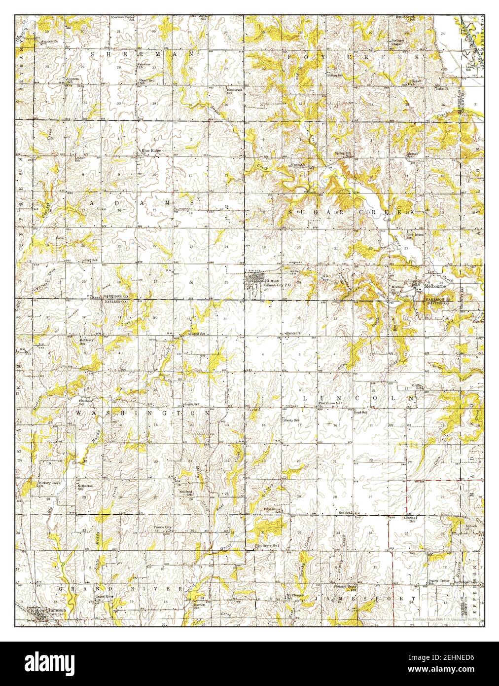 Gilman Map High Resolution Stock Photography and Images - Alamy