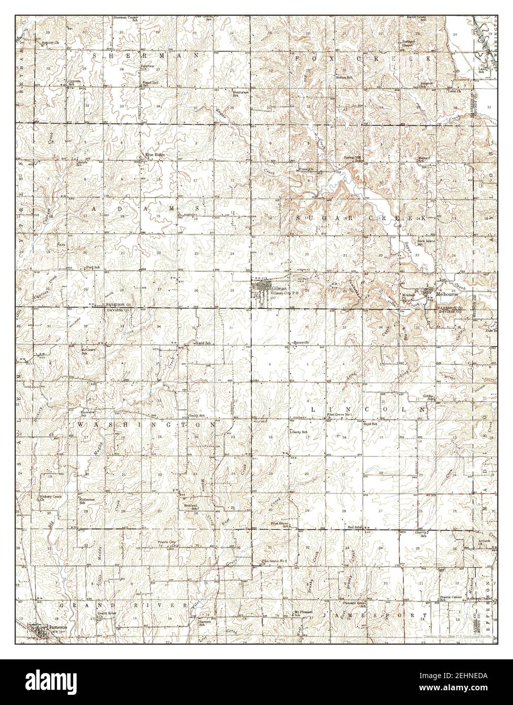 Gilman Map High Resolution Stock Photography and Images - Alamy