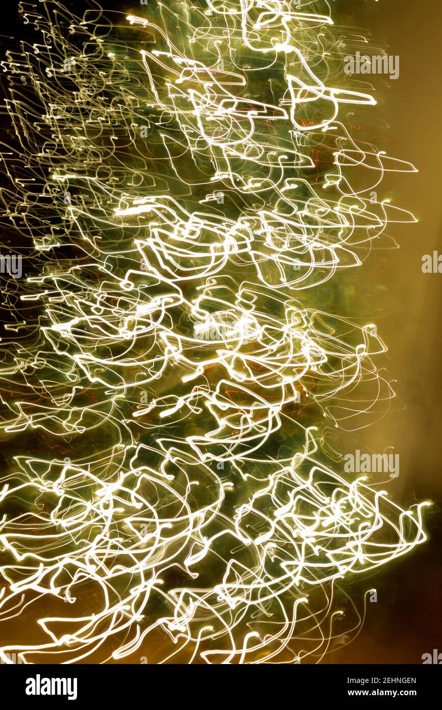 Artistic long exposure light effects, series, interior Stock Photo - Alamy