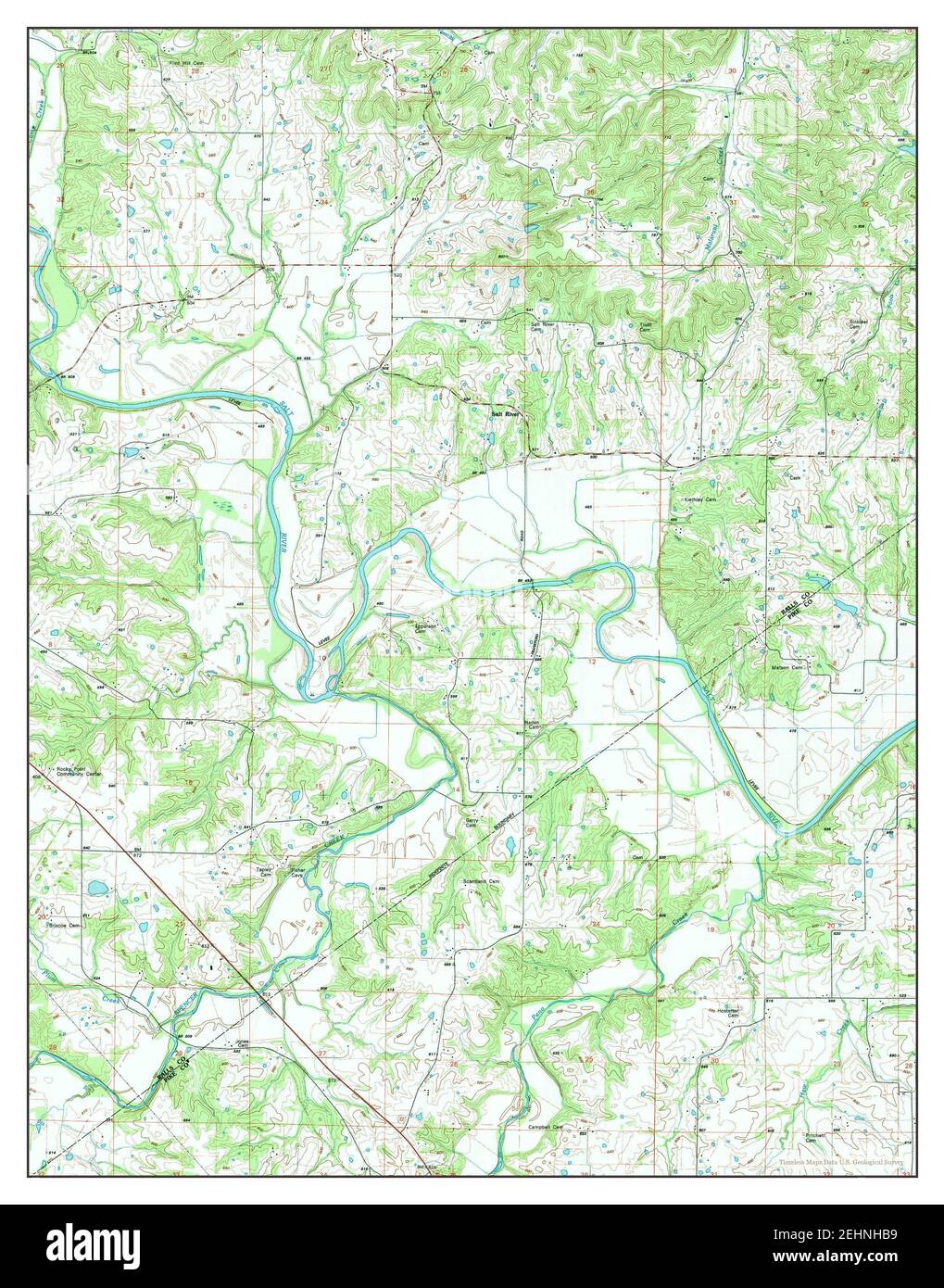 Map of hannibal missouri hi-res stock photography and images - Alamy