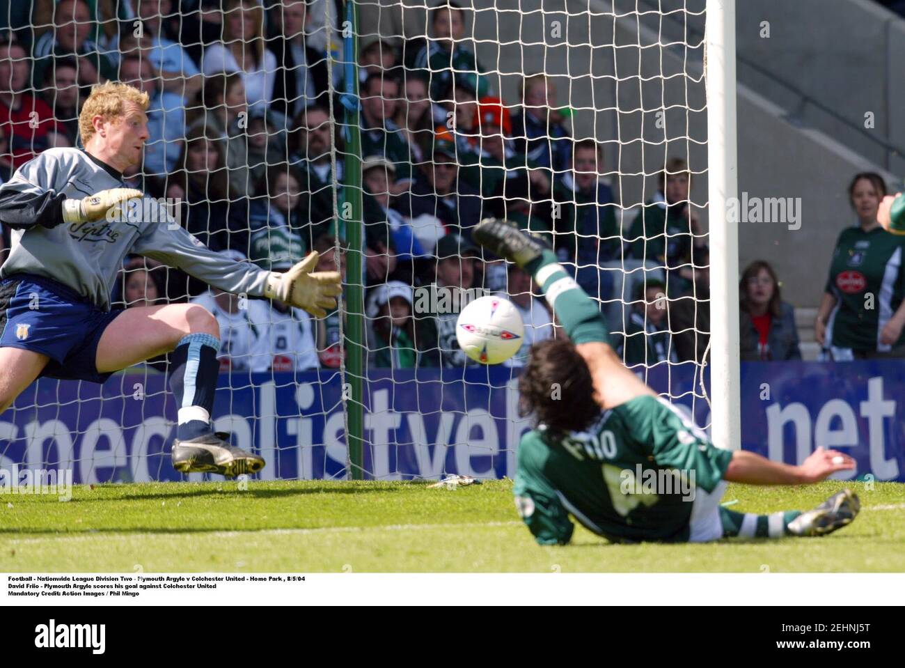 Scores goal against plymouth argyle hi-res stock photography and images ...